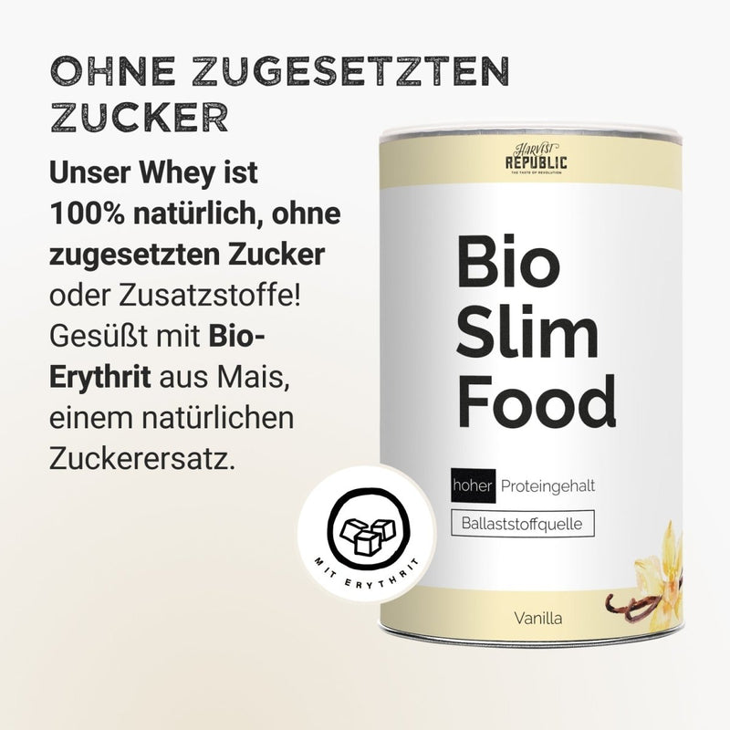 Bio Slim Food - Vanilla Bio Protein zum Abnehmen